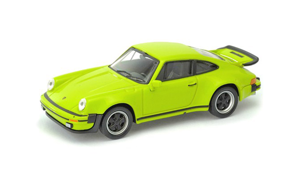 S5 Porsche 911 Turbo – lime – Model Trucks & Vans